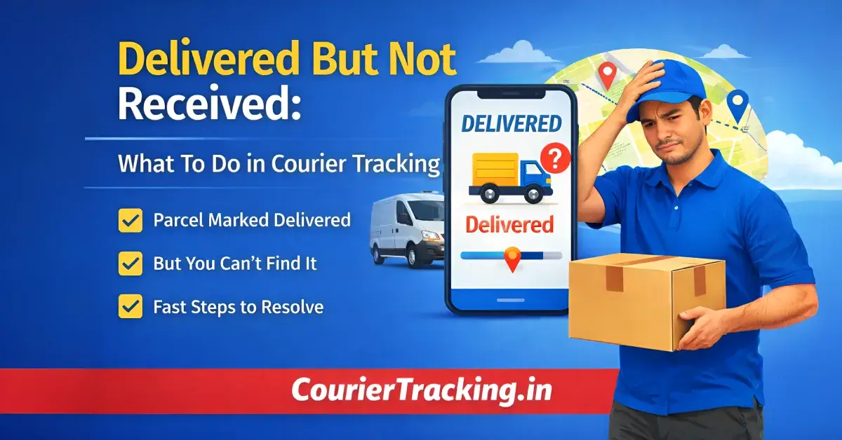 Delivered But Not Received – What To Do in Courier Tracking