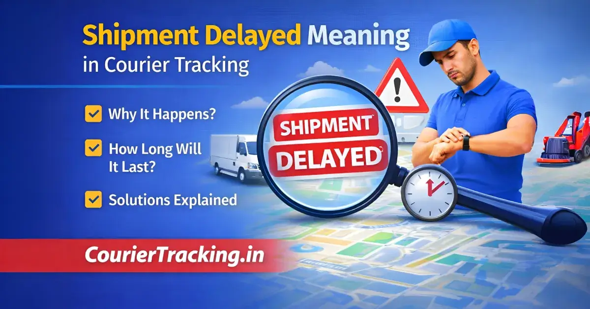 Shipment Delayed Meaning – Courier Tracking Status Explained